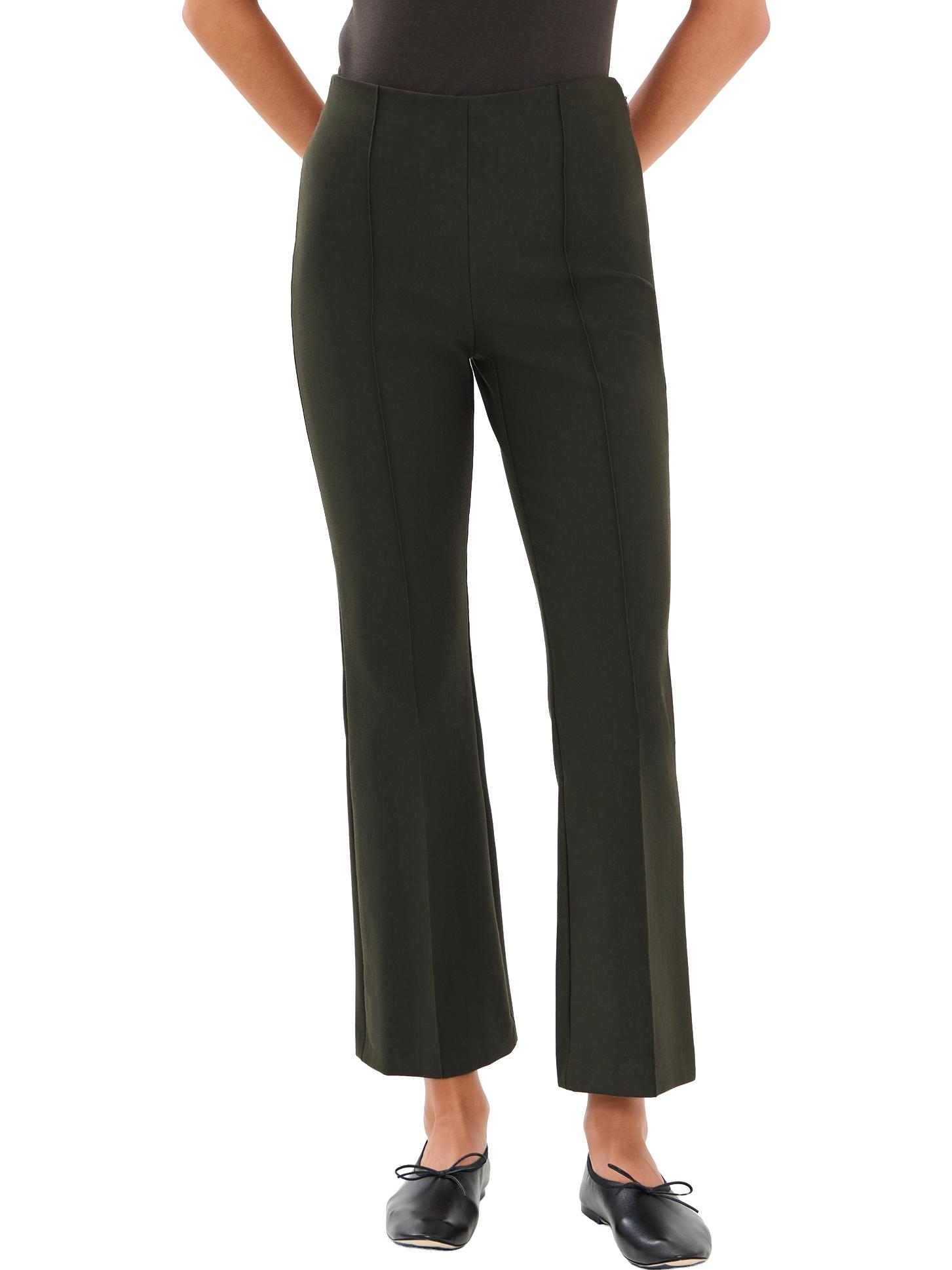 VINCE niki mid crop flare pants